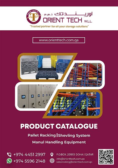 Racking Catalogue Orient Tech