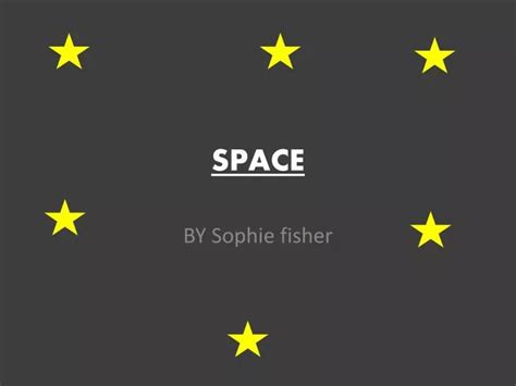 PPT SPACE PowerPoint Presentation Free Download ID