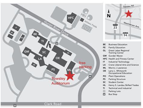 Wenatchee Valley College Campus Map Map
