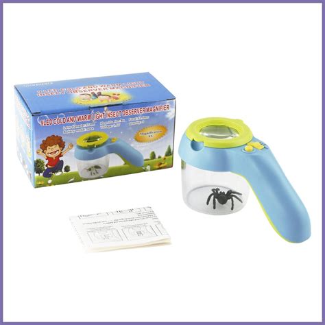 Magnifying Glass Led Illuminated Lighted Magnifier 8x Handheld Magnify