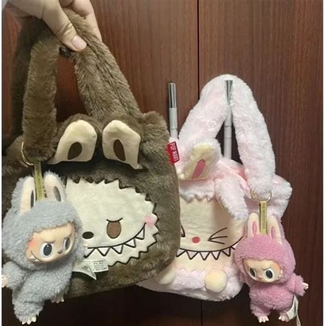 Jual Pop Mart Zimomo Labubu Mokoko Plush Bag Tote Bag Limited Shopee