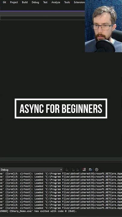 Learn C Asyncawait For Beginners Youtube