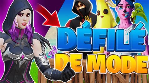 DÉFILÉ DE MODE CADEAUX FORTNITE LIVE FR YouTube