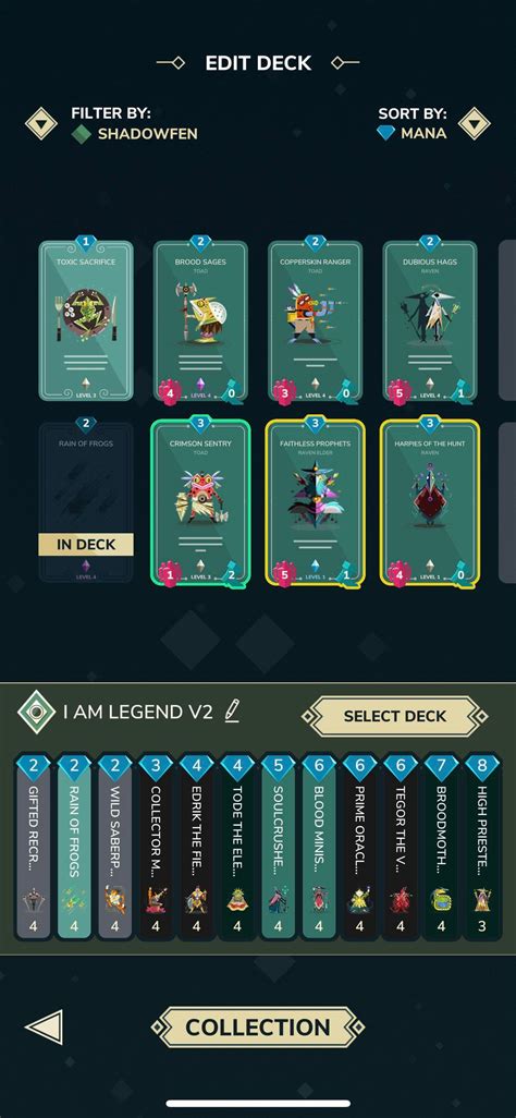 Usually A Winter Pact Player But I Got Into Diamond With This Deck Any