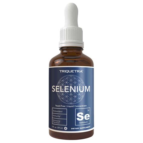 Triquetra Health® Ionic Selenium Liquid Supplement 2 Oz Triquetra™