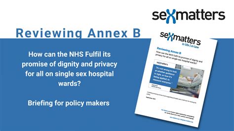 NHS Hospitals Single Sex Accommodation Cannot Be Mixed Sex Sex Matters