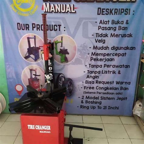 Jual Tire Changer Tyre Changer Alat Buka Ban Motor Dan Mobil Manual Di