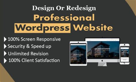 Design Redesign Clone Or Copy Wordpress Responsive Website By