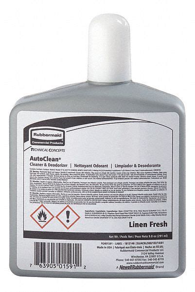 Rubbermaid Commercial Products Cleaner Deoderizer Linen Fresh 58lj53