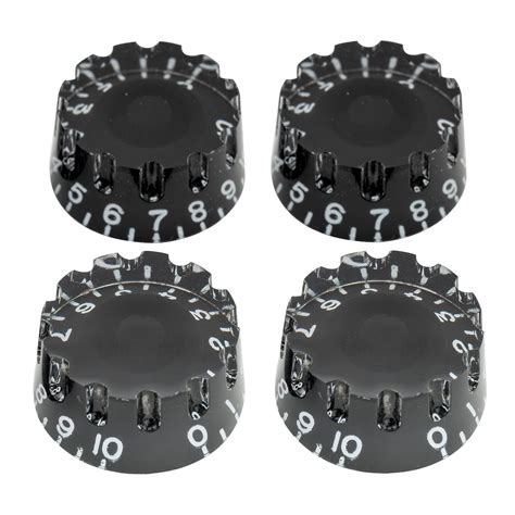 Musiclily Pro Metric Coarse 18 Spline Knurled Guitar Knobs Tone Volume