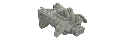 Stl File Space Dwarf Escort Mining Vessel 🛰・design To Download And 3d Print・cults Stl File Space Dwarf Escort Mining Vessel 🛰・design To Download And 3d Print・cults