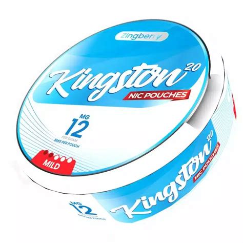 Zingberry Nicotine Pouches By Kingston Diy E Liquids