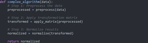 the importance of inline comments in complex codebases