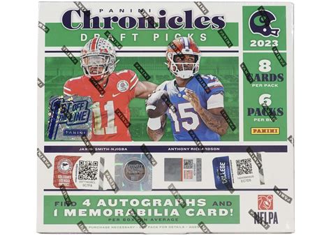 2023 Panini Chronicles Draft Picks Football Fotl Hobby Box 2023 Us