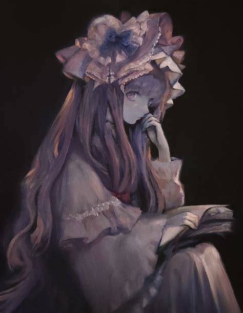 Patchouli Knowledge Patchouli Knowledge Touhou Project Touhou