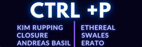 Book Tickets For Ctrl P