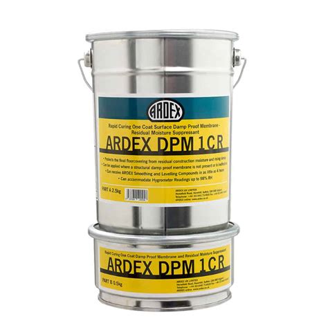Ardex Dpm 1c Rapid Curing Damp Proof Membrane