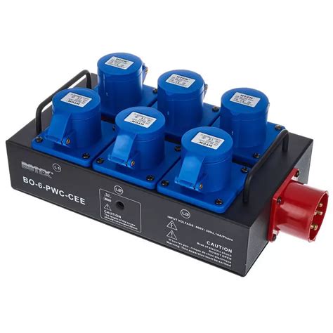 User Manual Botex Bo 6 Pw 16a Cee English 1 Pages