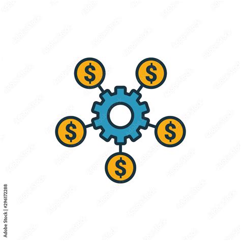 Crowdsourcing Icon Set Four Elements In Diferent Styles From Content