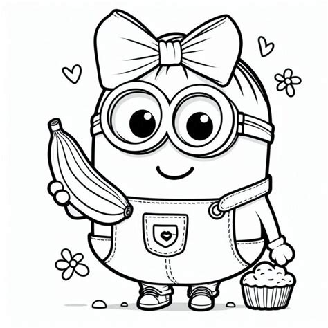 Dibujo Para Imprimir De Minions Dibujos Cute Para Imprimir