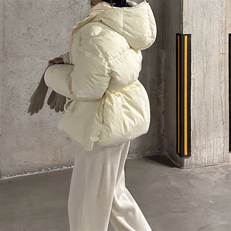 모자탈부착빵빵따뜻 투웨이 웰론 허리스트링 숏패딩 후드패딩 하프패딩 웰론패딩 에이블리