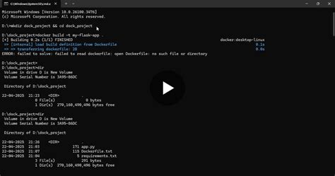 Devops Docker Flask Containerization Internshiplearning Technohacks Devasree K P