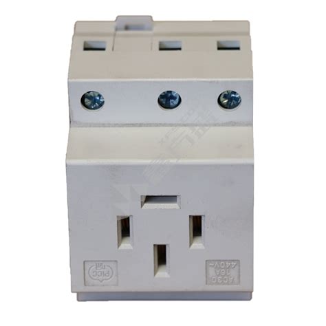 乐旭 模数化导轨插座三相四极 4p 16a 单位 个 融创集采商城