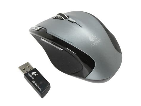 Logitech Vx Revolution Black Wireless Mouse Reconditioned