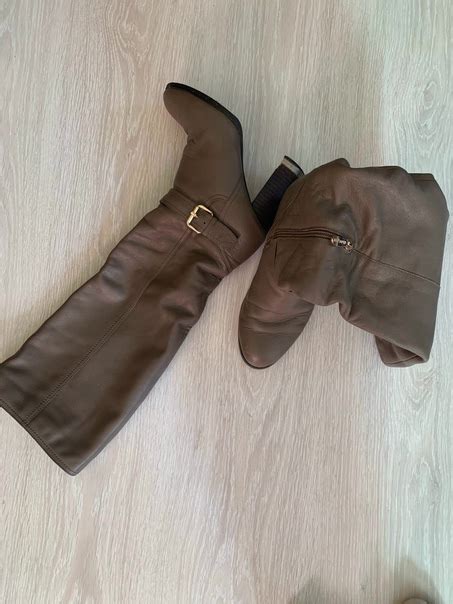 Продам Сапожки демисезонные р 38 натуральная кожа Цена 600р Менялы Дмитров Барахолка