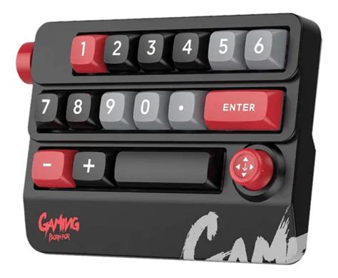 Teclado De Juegos Numérico Teclado Mecánico De Fondo Negro Mercadolibre