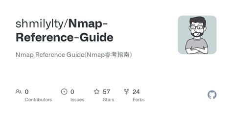Github Shmilylty Nmap Reference Guide Nmap Reference Guide Nmap