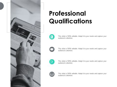 Professional Qualifications Checklist Ppt Powerpoint Presentation