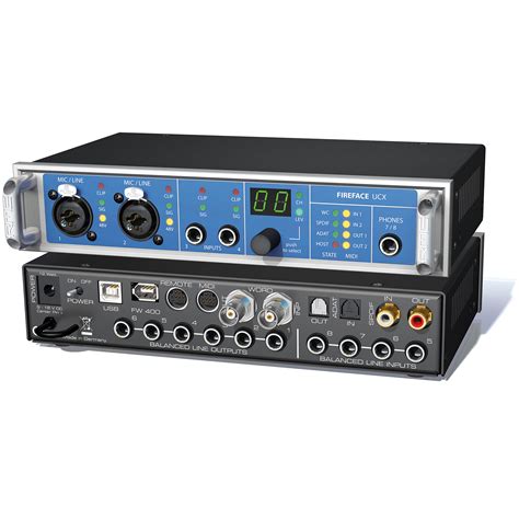 rme fireface ucx standard edition interface de audio