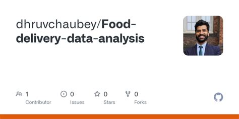 Dhruv Chaubey On Linkedin Github Dhruvchaubeyfood Delivery Data Analysis