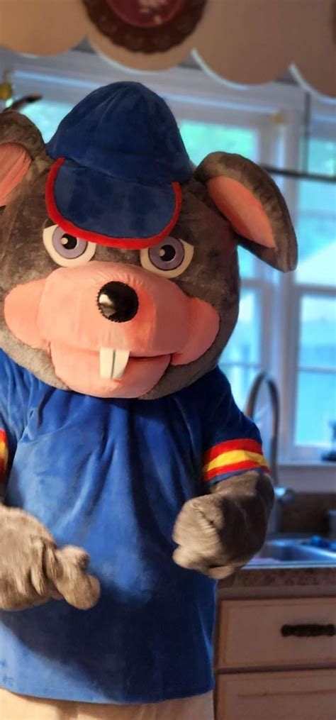 So I Saw This Bootleg Chuck E Cheese Costume That Used An Image Of The