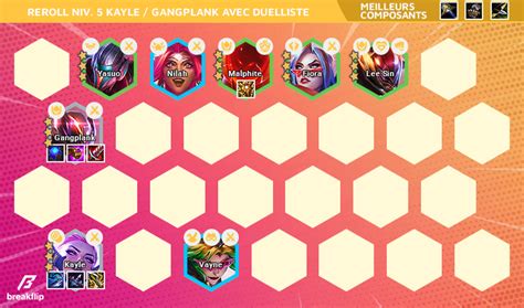 Tft Compo Kayle Et Gangplank Reroll Avec Duelliste Et Supers Au Set 8