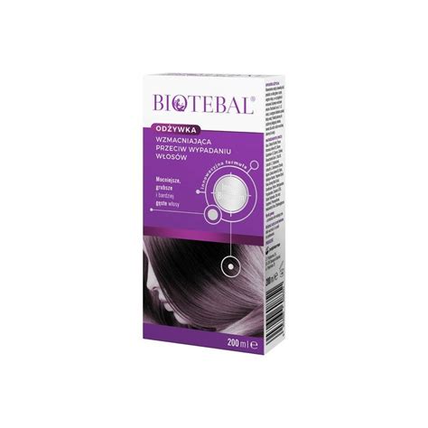 Biotebal Biotyna Odżywka Przeciw Wypadaniu Włosów 200 Ml Apteka
