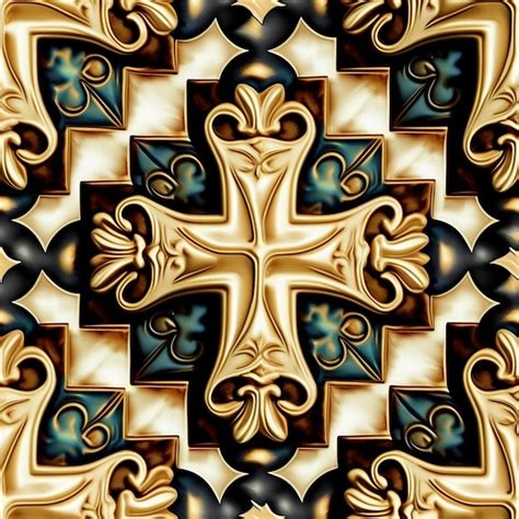 Premium Photo Cross Pattern Texture Illustration