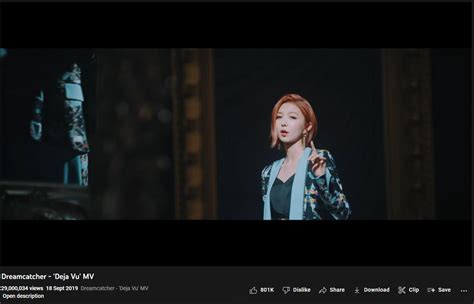 Dreamcatchers Deja Vu Mv Has Surpassed 29 Million Views On The