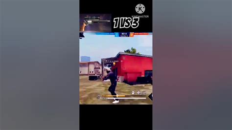 1 Vs 3 Only M500 🔥 Shorts Free Fire Shortsvideo Freefire Youtube