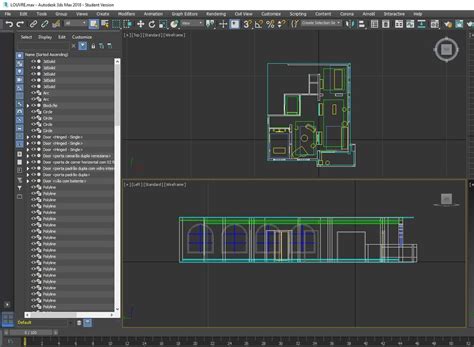 A Lot Of Triangles On Wireframe View After Import From Autocad Architecture Autodesk Community