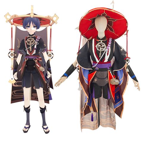 Genshin Impact Scaramouche Cosplay Costume Gcosplay