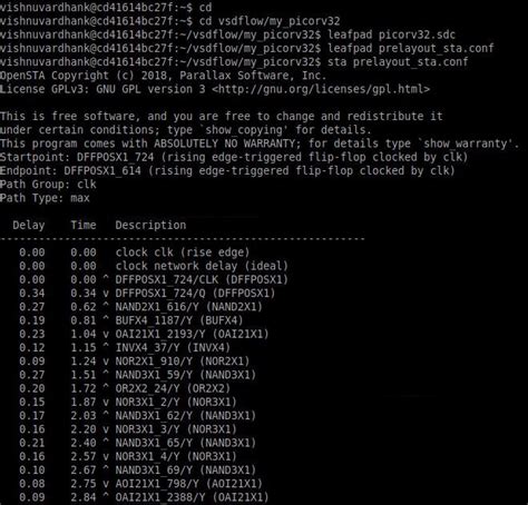 GitHub Vishnuvardhan K Vsd Physical Design Using Open Source Tools The Repository Shows The