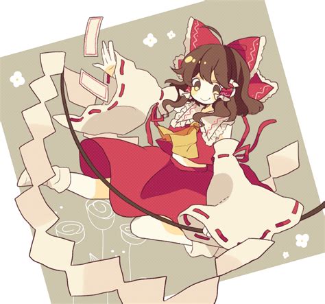 Hakurei Reimu Reimu Hakurei Touhou Image By Daizu 1907488