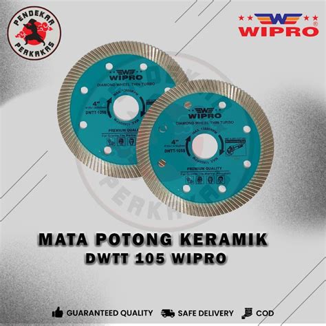 Jual Wipro Mata Potong Keramik Diamond Wheel Thin Turbo DWTT S Premium Mm Potong