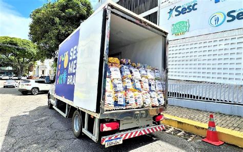 SESC MESA BRASIL REALIZA ÚLTIMA GRANDE ENTREGA DE ALIMENTOS DO ANO Hilneth Correia