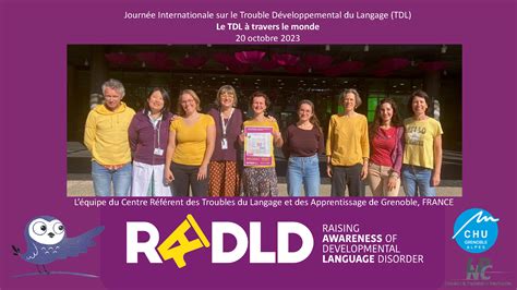 Journée mondiale du trouble développemental du langage TDL CHU