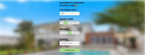 GitHub Hanok Solomon Vangepurapu Real Estate Price Estimation