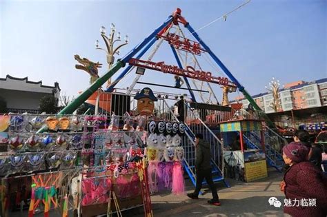 街拍臨潁系列熱鬧的邢莊村新春文化大廟會 每日頭條
