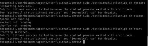 Job For Bitnami Service Failed AWS Re Post